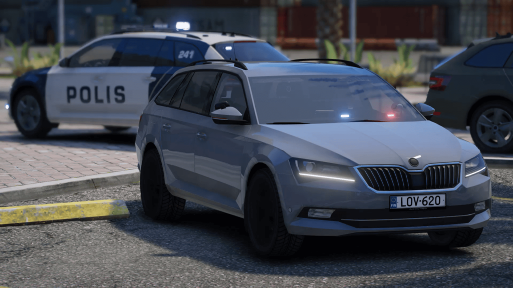 GTA V Finnish Police 242 & 241, Military Police, Unmarked vehicles ...