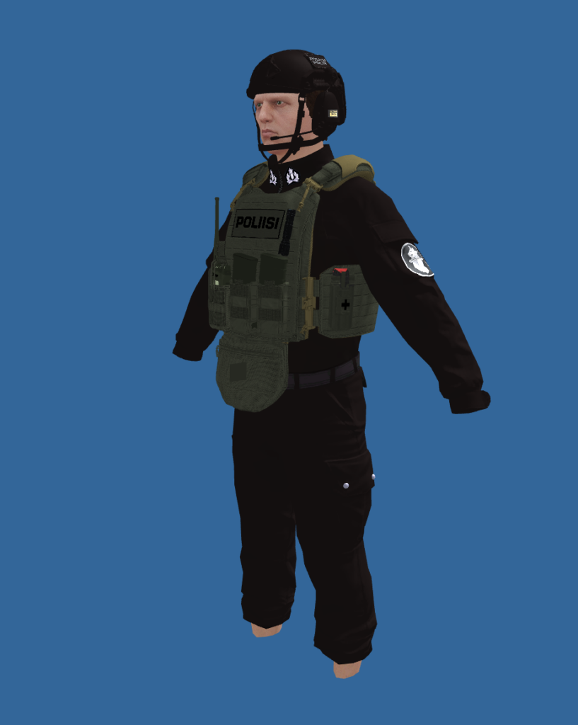 Finnish Police VATI/KARHU clothing package for GTA V MP Server - ModiPaja